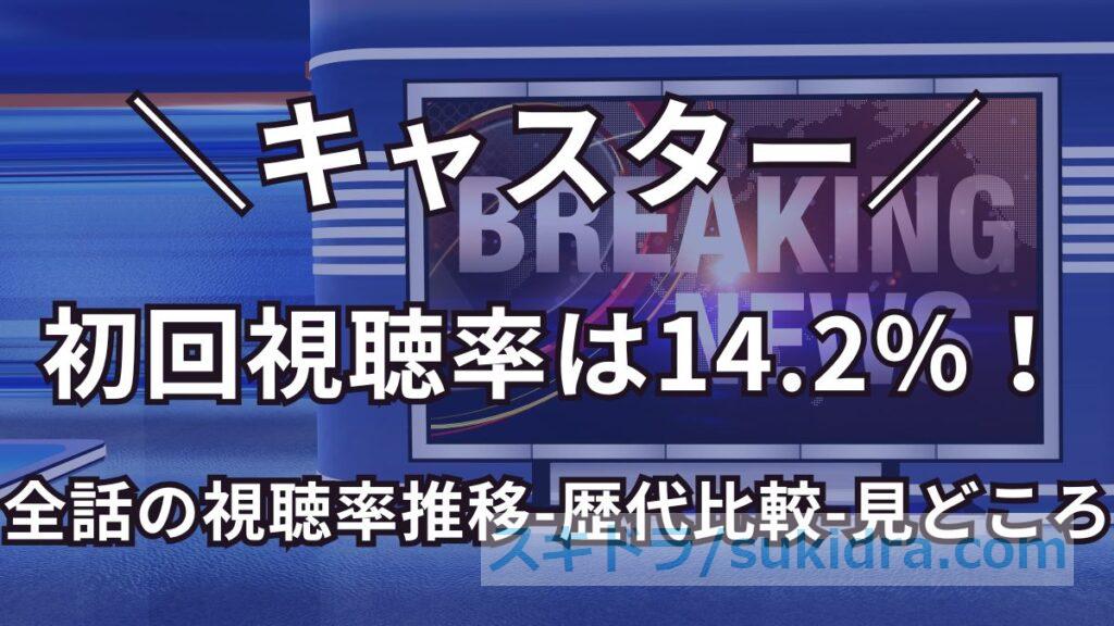 【金曜ドラマ】歴代視聴率ランキング！TBS金ドラ1972年〜2025年の全作一覧＆人気おすすめ作を紹介 | スキドラ